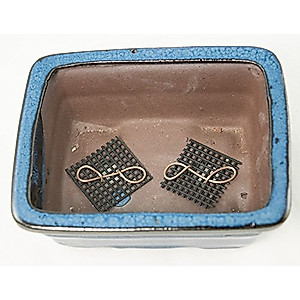 US Made 20 Pcs. 2"x 2" Plastic Drainage Mesh/Screen/Net for Potted Plants & Bonsai Pots