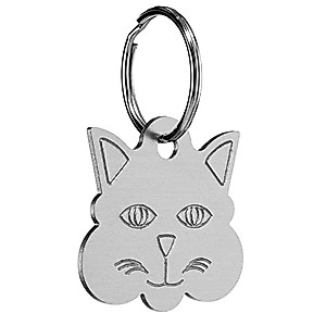 Providence Engraving Pet ID Tags in 8 Shapes, 8 Colors, and Two Sizes - Personalized Dog and Cat Tags with 4 Lines of Customizable Text