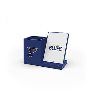 SOAR NHL Wireless Charger and Desktop Organizer, St. Louis Blues