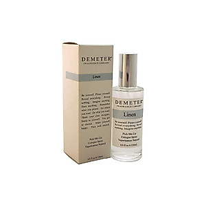 Demeter Linen Pick-me Up Cologne Spray for Women, 4 Ounce
