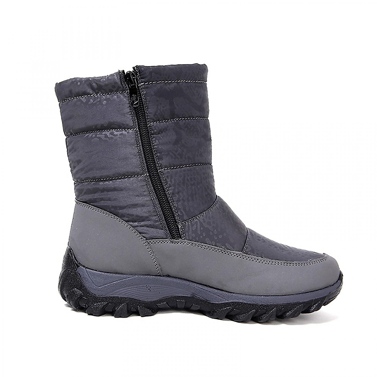 Padaleks Womens Snow Boots Waterproof Non Slip Platform Shoes Comfort Outdoor Fur Lined Winter Warm Ankle Booties