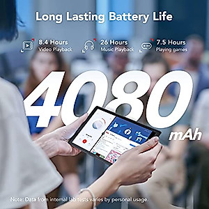 TCL Android 11 Tablet TAB 8, 3GB+32GB (Up to 512GB), Portable 8 Inch Tablets, HD Display Touch Screen, 4080mAh Battery, 5G Wi-Fi Gaming Tablet with AI 5MP Camera Small Cheap Tableta for Kids, Adults