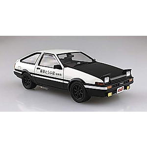 Aoshima Fujiwara Takumi AE86 Trueno Project-D Toyota 1:24 Scale Model Kit
