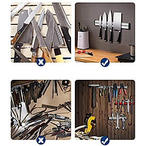 Heavy Duty  Magnetic Tool Holder, Magnetic Tool Strip Powerful for Kitchen for Storage (FH2-300)