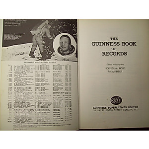 GUINNESS BOOK OF RECORDS 1969