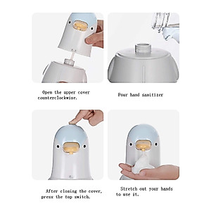 Refillable Liquid Hand Soap Dispenser Automatic Rechargeable Foaming Soap Dispenser, Touchless Hand Free Soap Sensor Dispenser with usb charging for Kitchen, Bathroom, Office & Hotel Bottles Dispenser