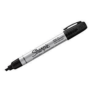 Sharpie 1794224 Pro Permanent Marker Chisel Tip Black Open Stock Dozen (SAN1794224)