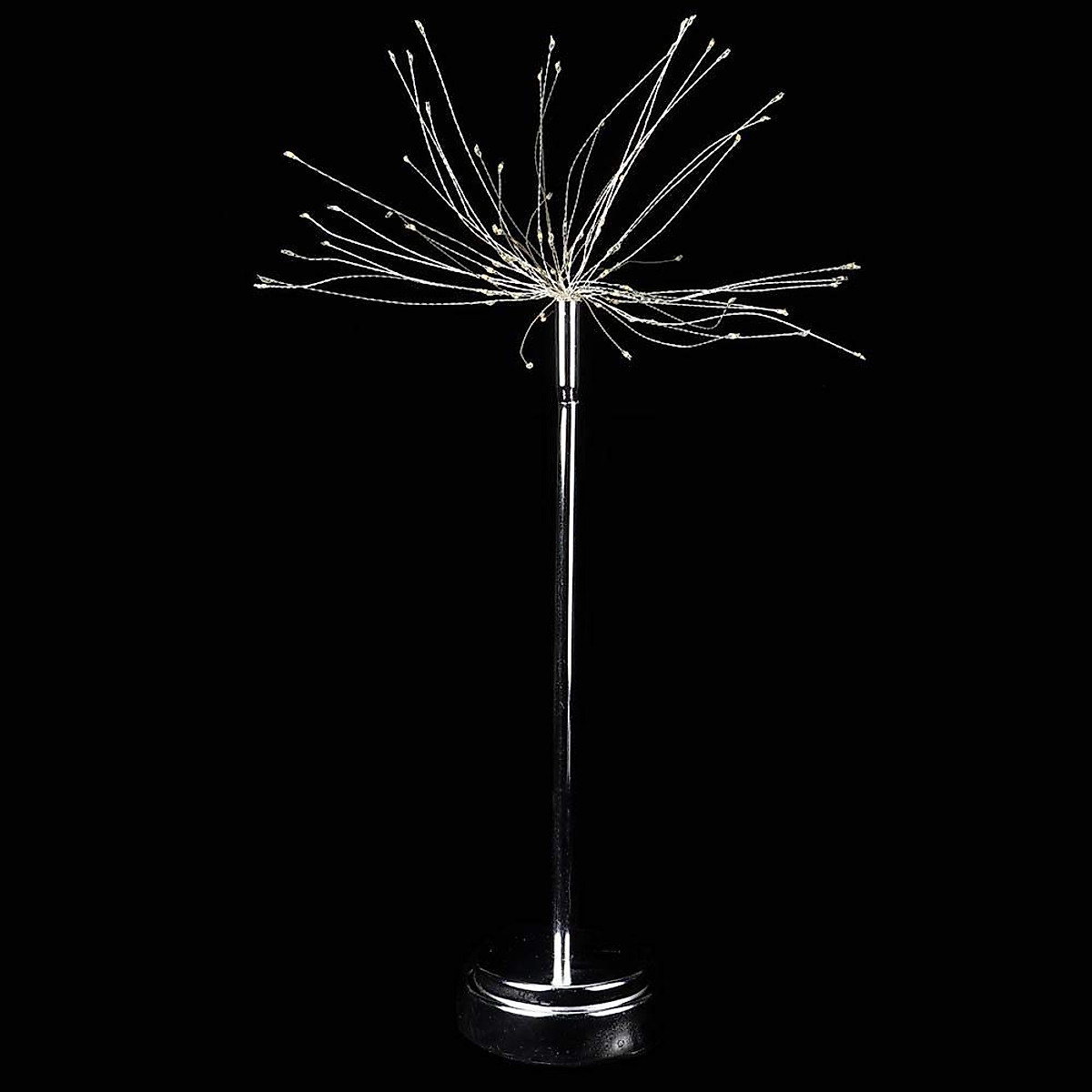 Romantic Valentine's Day Plastic Material Fireworks Lights, LED Light Decor, High Brightness Warm White Energy Saving for Garden Corporate Parties Wedding Decoration Home Courtyard(White Light)