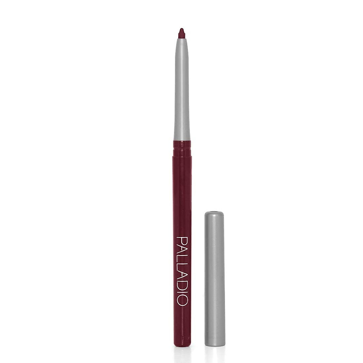 Palladio Retractable Waterproof Lip Liner High Pigmented and Creamy Color Slim Twist Up Smudge Proof Formula with Long Lasting All Day Wear No Sharpener Required, Black Berry