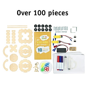 Machine Creation Kit - Open-Ended STEM Building Challenges to Inspire Inventive Thinking | Ages 8+ | Engineering, Science, and Technology Toy