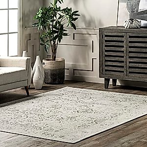 NuLOOM Odell Faded Vintage Area Rug, 8' x 10', Ivory