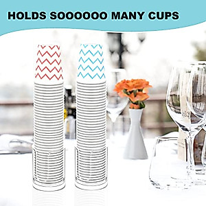Small Bathroom Cup Dispenser for 3-4 oz Cups Pack of 1(No Cups Included)