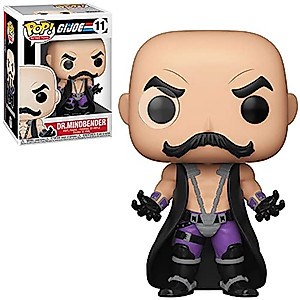 POP Retro Toys: G.I. Joe - Dr. Mindbender Funko Vinyl Figure (Bundled with Compatible Box Protector Case)
