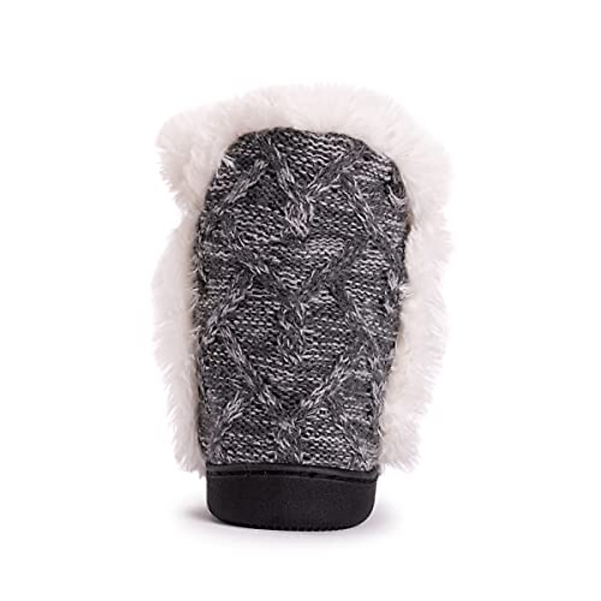 MUK LUKS baby girls Muk LuksÃ‚® Women's Cheyenne Slipper, Grey Marl, Medium US