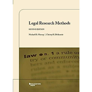 Legal Research Methods, 2d (Coursebook)