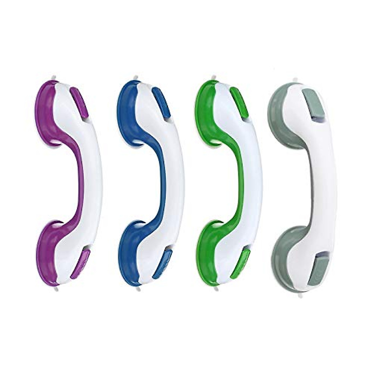 Portable Bathroom Grip Rail SPA Bath Shower Support Safety Suction Mount Handle Bar Vacuum Suction Cup Anti Slip Support (Color : Purple)