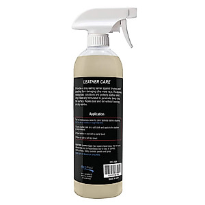RecPro RV Furniture Protectant and Conditioner | 16.9 oz | UV Protectant Prevents Peeling and Fading of Leather and Vinyl (Leather Care Only)