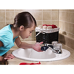Jokari Whale Bathroom Faucet Water Fountain Attachment. Fun Animal Design to Make Teeth Brushing and Rinsing Fun (2)