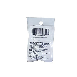 Moko 180 Degree U Shape USB-C Male to USB-C Female Adapter 2 Pack, With PD 100W/10 Gbps, USB-C 180 Extender for Steam Deck/Switch/Laptop/Tablet/Phone