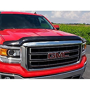 Auto Ventshade [AVS] Hoodflector | Low Profile, Smoke Color | 21643 | Fits 2002 - 2009 Chevrolet Trailblazer, 2006 - 2009 Chevrolet Trailblazer SS