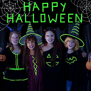 Lockport Glow in The Dark Tape - 15 Ft x 0.5 Inch - Bright, Rechargeable, & Long-Lasting Fluorescent Tape - Luminous Tape for Outdoor Sports, Night Decorations, and Home Marking