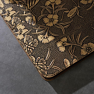 Gexmil Leather Case for iPad Pro 12.9 Inch 6th/5th/4th/3rd Generation 2022/2021/2020/2018 Genuine Leather Folio Cover Shockproof with Pencil Holder,Auto Sleep/Wake,Anti-Slip,Butterfly Pattern