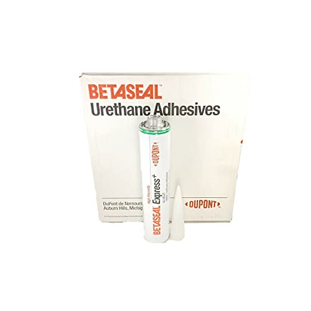 Betaseal Express+ Advanced-Cure Auto Glass Urethane, Adhesive Sealant 10 Tubes with (5) 5504GSA 10ml Single Application Primers