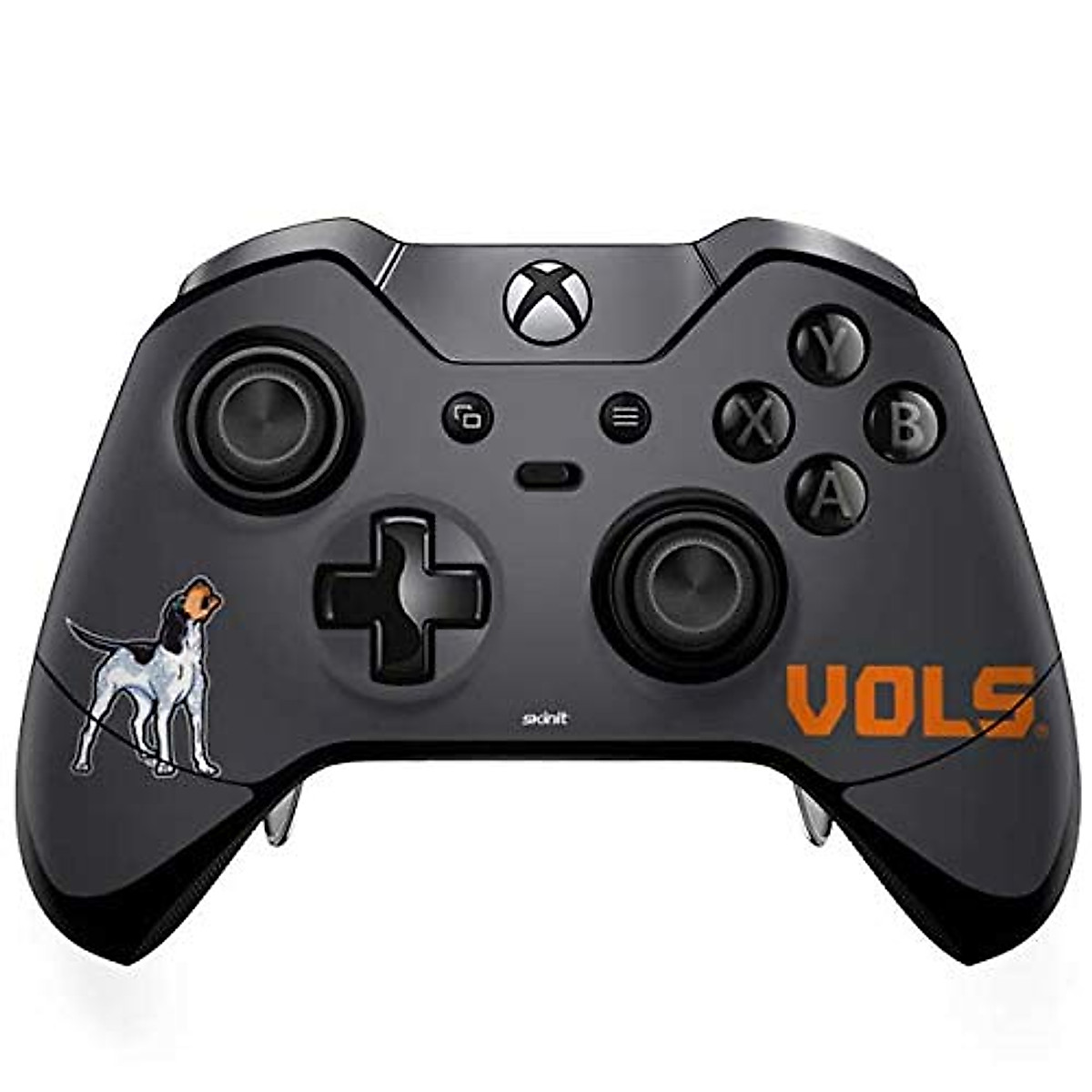 Skinit Decal Gaming Skin Compatible with Xbox One Elite Controller - Officially Licensed College Tennessee Vols Design