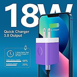 Samsung Charger Block Phone Charger Type C Fast Charging for Samsung Galaxy A13 A53 5G A03S A02S A12 A11 A42 A32 A73 S22 S21 FE S20,Pixel 6,Moto G, USB C Android Charger Adapter USB C Cable 6FT