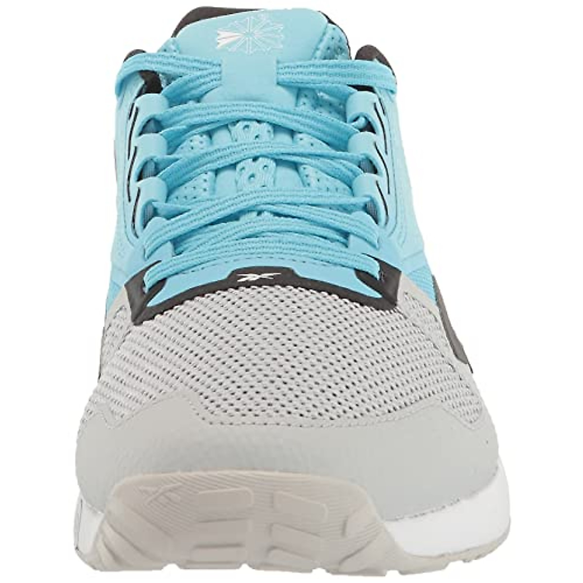 Reebok Unisex MDF60 Running Shoe, Pure Grey/Digital Blue/Black, 8.5 US Men