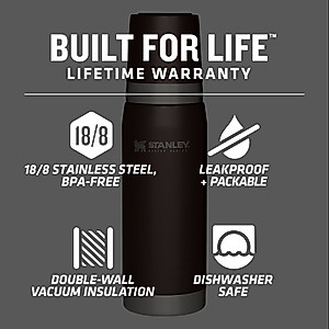 Stanley 10-02660-051 The Unbreakable Thermal Bottle Bronze Moon 25OZ / .75L
