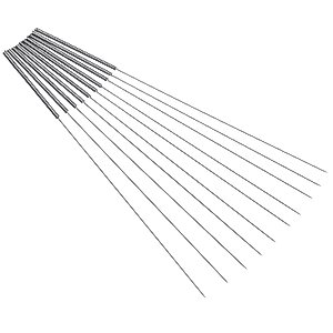 HESTYA 3D Printer Nozzle Cleaning Kit 0.4mm Stainless Steel Nozzle Cleaning Tool Kit 3D Printer Cleaning Needles, Drill Bits for 3D Printer Accessory, 10 Pack