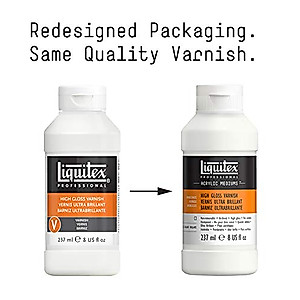 Liquitex Professional High Gloss Varnish, 237ml (8-oz)