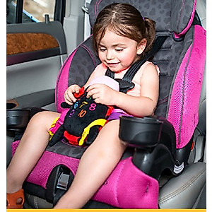 Buckle Toys - Becky Ladybug Stuffed Animal - Montessori Learning Activity - Develop Motor Skills and Problem Solving - Sensory Toddler Travel Toy