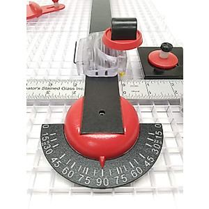Creator's Beetle Bits Mini Glass Cutting System Portable Work Station for Geometric Shapes Complete with 2 Waffle Grids and Push Button Flying Beetle Glass Cutter Included - DIY - Made in The USA