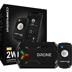 Compustar RFX2WR3FM 2-Way Rf Kit Bundle W/Drone LTE Module 3000 Ft