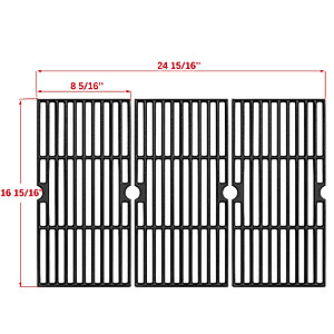 Replacement Parts for Charbroil Grill Grates 463344116 463370719 463343015 G460-0500-W1 G421-0008-W1 Charbroil Advantage 3 4 Burner Gas 2 Coal Parts 463340516 Char-Broil Tru Infrared 463336016