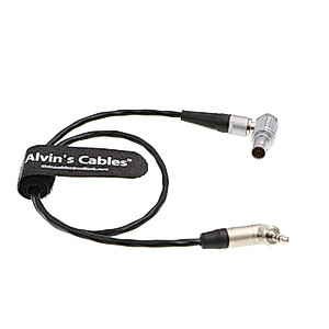 Alvin's Cables RED Komodo Timecode Cable Tentacle Sync 3.5mm TRS to EXT 9 Pin Male Time Code Cable 45CM| 18inches