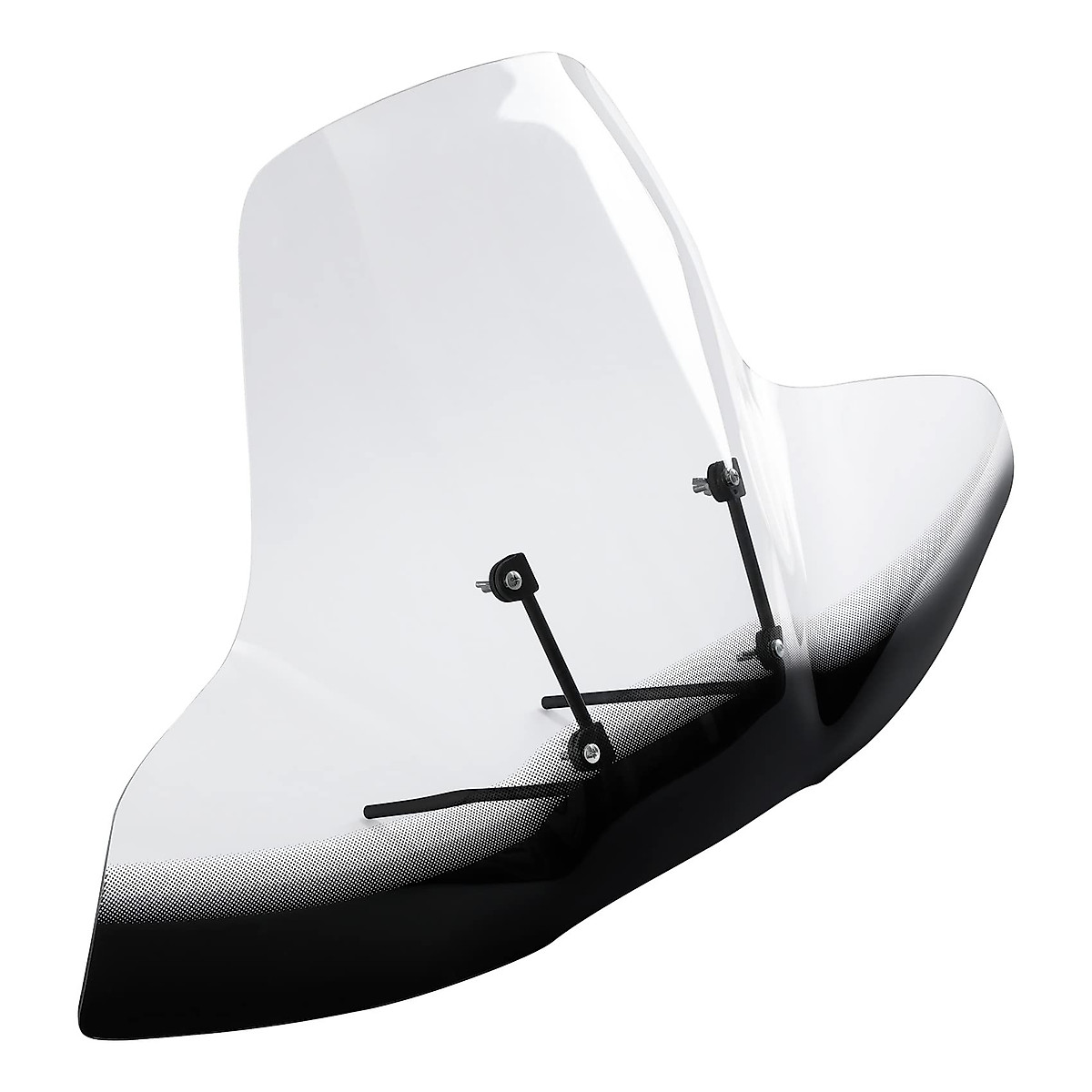 XMT-MOTO Large ATV Windshield fits for Harley Davidson all models 1970-2013(To fit Polaris, Arctic Cat, Honda Yamaha, Can-Am and Kawasaki ATVs)