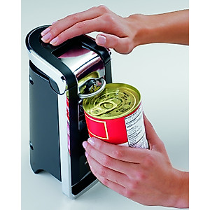 Hamilton Beach 76606Z Smooth Touch Can Opener, Black and Chrome (Discontinued)