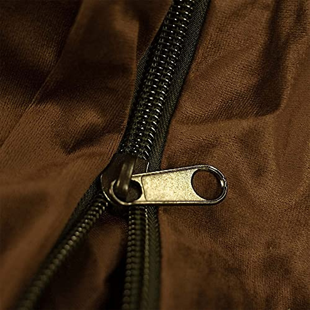 ULTIMATE SACK 6ft Bean Bag Chair, Oversize Bean Bag Chair for Adults, Comfy Chair Bean Bag Couch Lounge Sofa Loveseat Furniture | Brown Suede