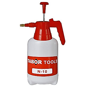 TABOR TOOLS 0.3 Gal Pump Pressure Sprayer, One-Hand Garden Sprayer & Mister. N-10. (0.3 Gallon)