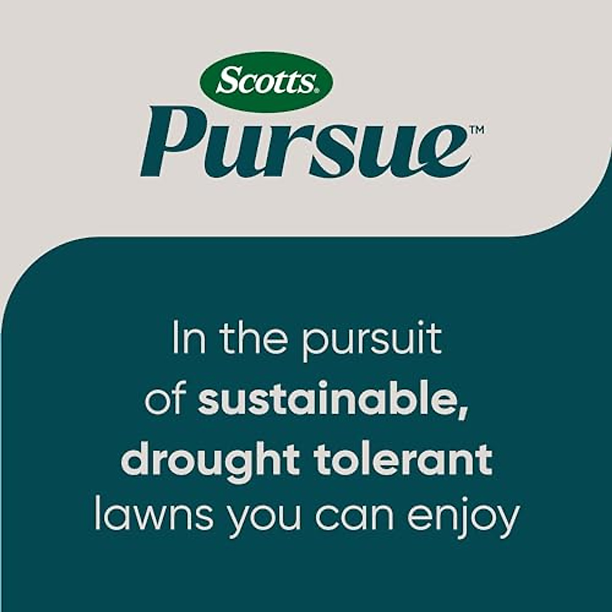 Scotts Pursue Clover Lawn, Rich in Natural Ingredients, 2 lbs.