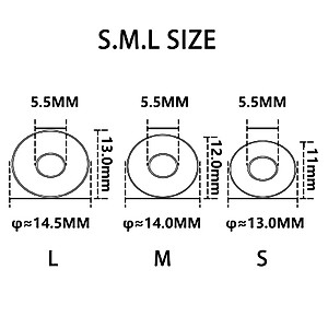 Eartips Replacement for OnePlus Buds Pro & OnePlus Buds Z2 Wireless Earbuds Ear Tip Earpad (Black)