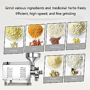 1500W Electric Grinder,Grain Mill,Cereals Pulverizer,Stainless Steel Blades for Grains Spices Cereals Coffee Corn Pepper,etc