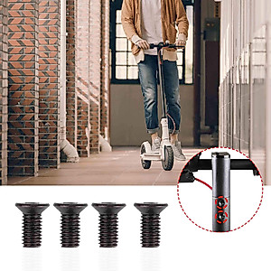 TOMALL Scooter Forehead Head Screw Accessories Stainless Steel Fixed Screw Kit 4 PCS Compatible for Xioami M365 Electric Scooter