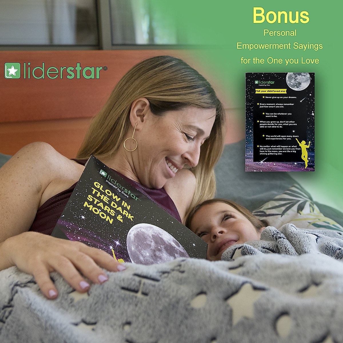 Glow in The Dark Stars and Moon for Ceiling, Luminous Stars and Moon Wall Decal, Wall Decor, Sticky Fluorescence Stars, Gift for boy and Girl Perfect for Kids Nursery Bedroom Living Room