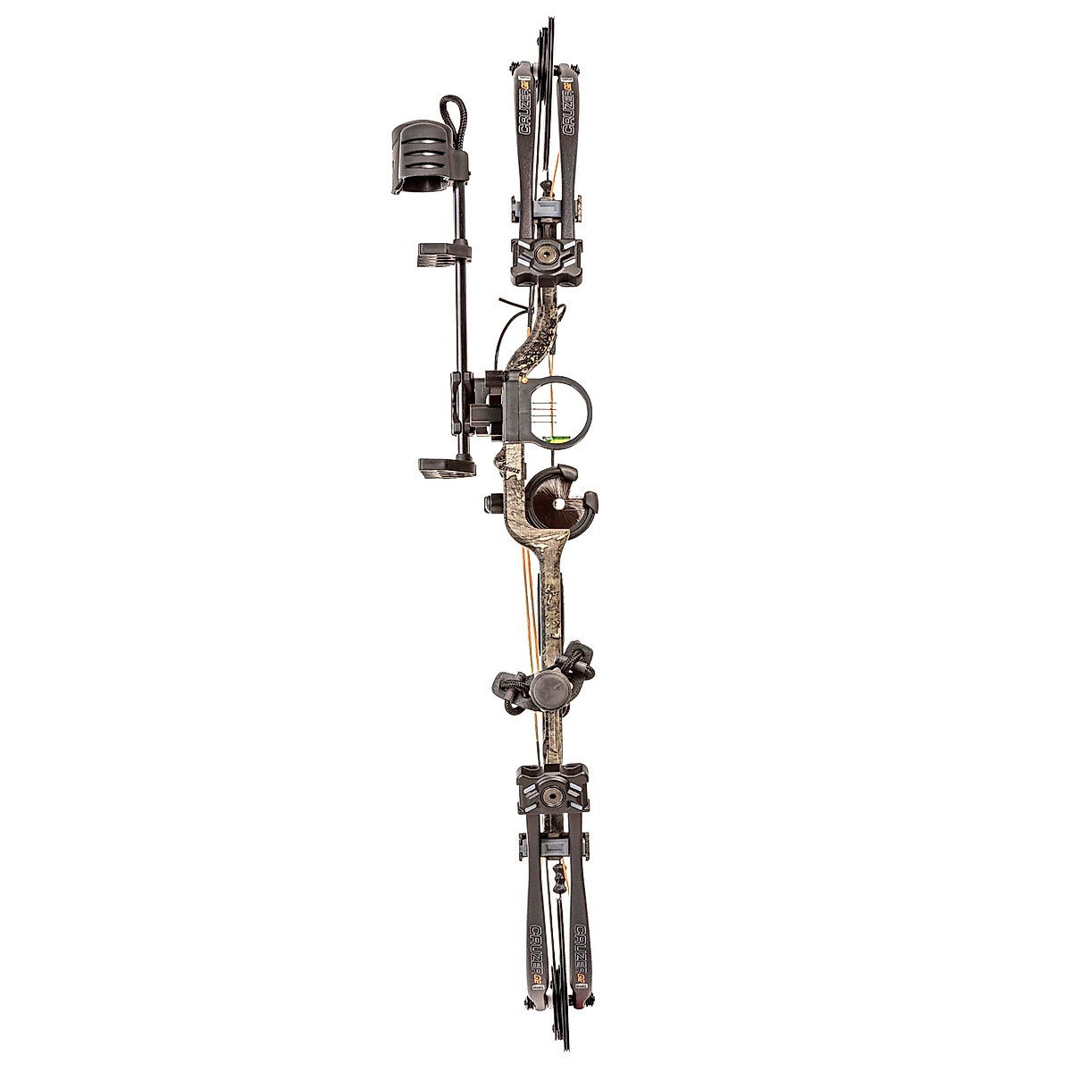 Bear Archery Cruzer G2 Ready to Hunt Compound Bow Package for Adults and Youth, Right Hand, True Timber Strata