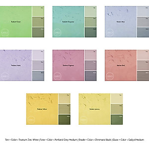 Gamblin Artist Oil Paint Set for Professionals, Radiant Set Includes 37ml Tubes of Colors & 150ml Tube of White