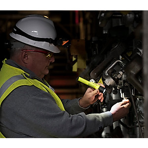 Streamlight 67101 2AA ProPolymer 65-Lumen HAZ-LO Intrinsically Safe, Waterproof, Alkaline Battery Powered LED Flashlight – Yellow